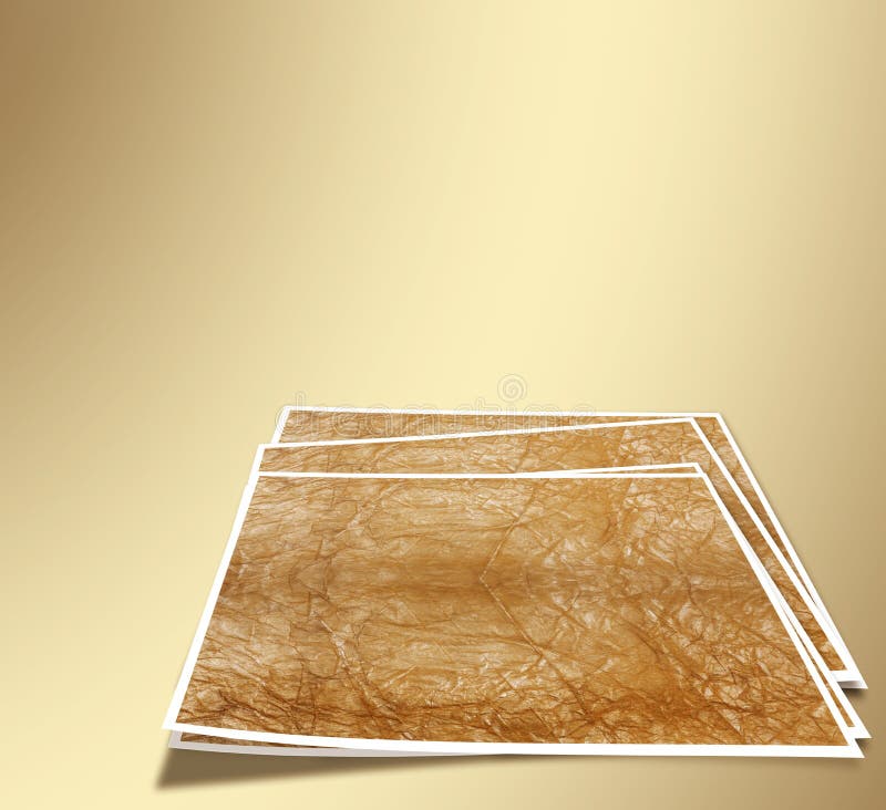 A set of sheets for photos stock illustration. Illustration of book ...