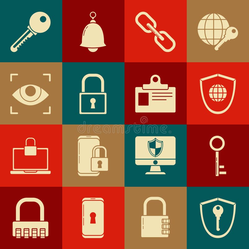 World Map Scan Stylized Vector Image. Flat Globe. Stock Vector ...