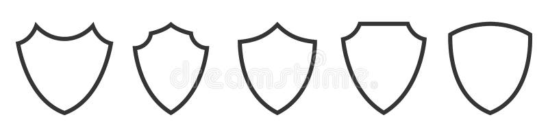 Outline Shields Stock Illustrations – 755 Outline Shields Stock ...
