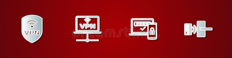Set Shield with VPN Wireless, Computer Network, Two Steps ...