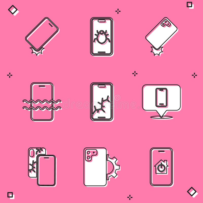 Shockproof Phone System Bug Stock Illustrations – 135 Shockproof Phone ...