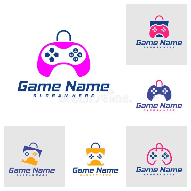 Gamer Shop Logo Stock Illustrations – 446 Gamer Shop Logo Stock ...