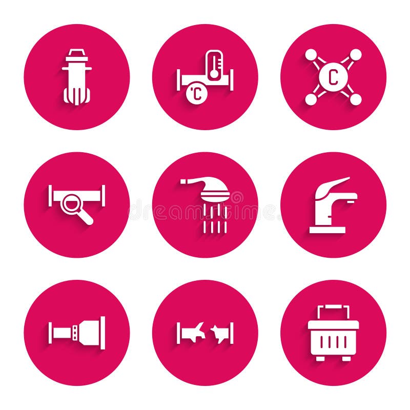 Set Shower, Broken Pipe, Toolbox, Water Tap, Pipe Adapter, Industry ...