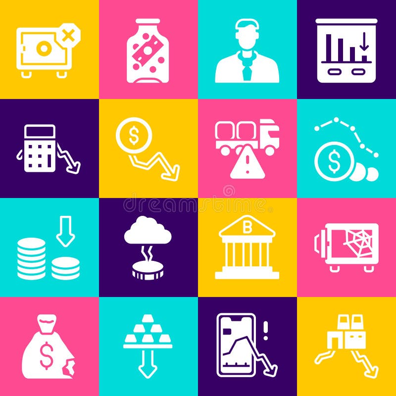 Set Shutdown of Factory, Safe, Dollar Rate Decrease, Worker, Calculation Expenses, and Stop ...