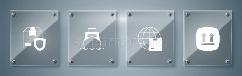 Set this Side Up, Worldwide Shipping, Cargo with Boxes Delivery and ...