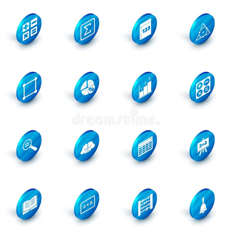 Set Sigma Symbol, Book with Word Mathematics, Triangle, Geometric ...