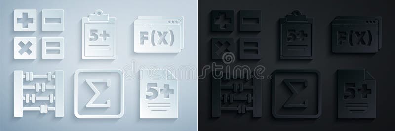 Set Sigma Symbol, Function Mathematical, Abacus, Test or Exam Sheet ... Set Sigma Symbol, Function Mathematical, Abacus, Test or Exam Sheet ...