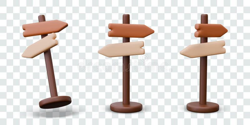 Directional Sign Templates Stock Illustrations – 156 Directional Sign ...