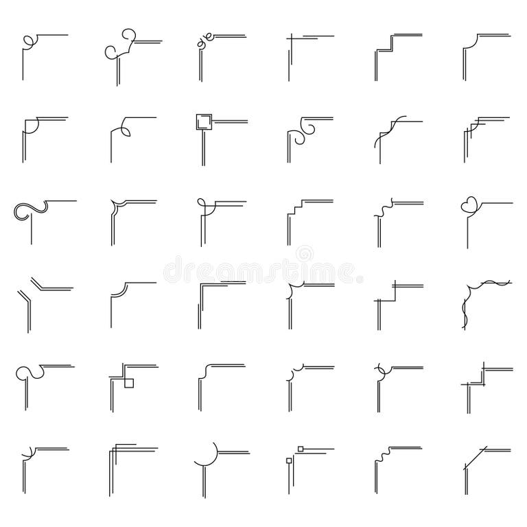 Vector Corners Stock Illustrations – 41,355 Vector Corners Stock ...
