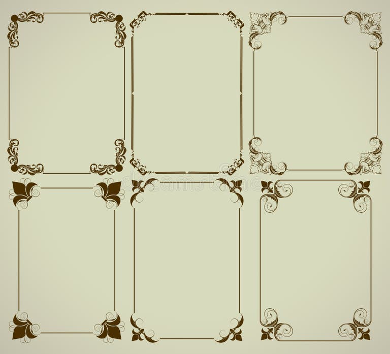 Simple Frames Stock Illustrations – 65,938 Simple Frames Stock ...