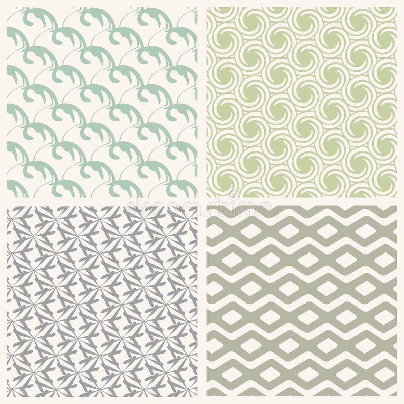 Set of Simple Geometry Pattern Stock Vector - Illustration of hipster ...