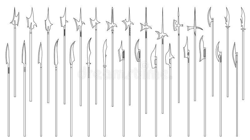 Halberds Stock Illustrations – 75 Halberds Stock Illustrations, Vectors ...