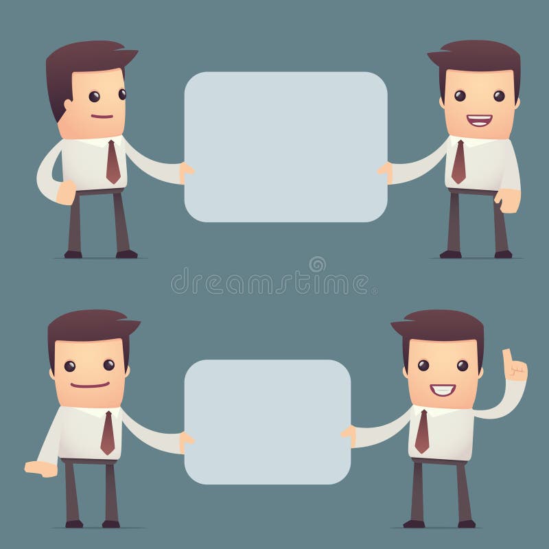 Set of Simple Universal Characters in Different Stock Vector ...