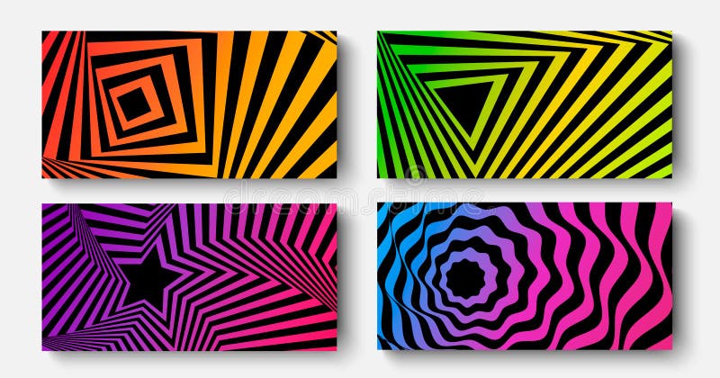 Set of Simple Vector Geometric Modern Template Design Pattern Banners ...