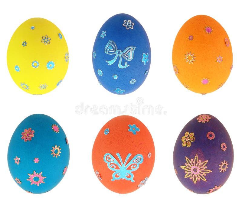 Violet Easter egg stock image. Image of objects, shape - 13376191
