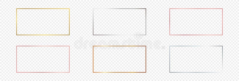 Rectangular Frames Transparent Background Stock Illustrations – 789 Rectangular Frames ...