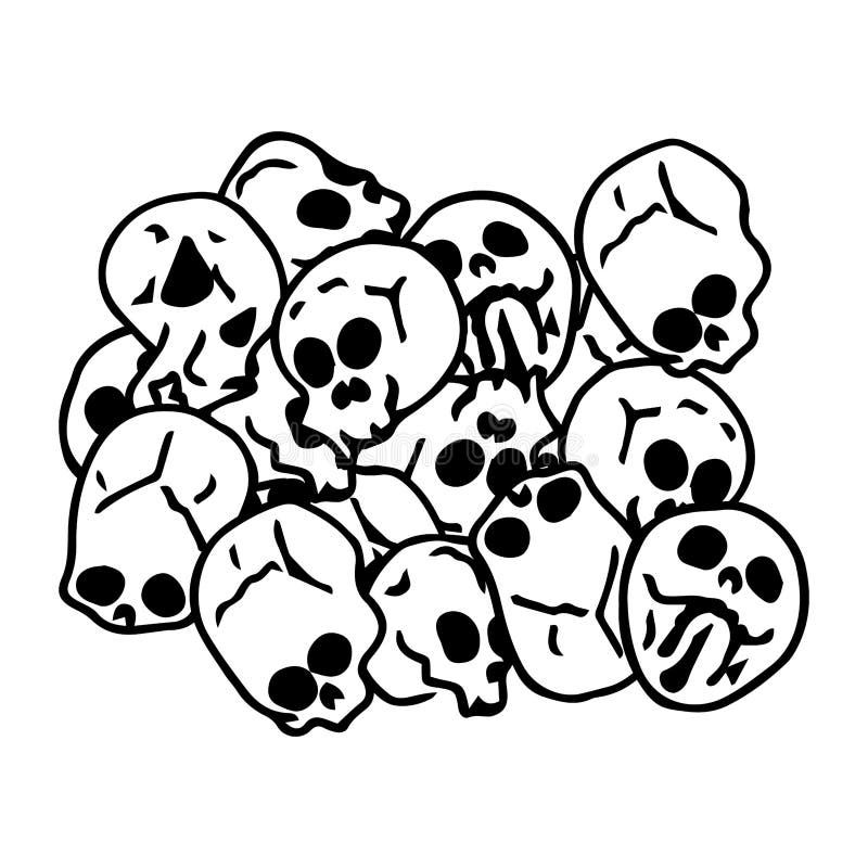 Stack Skulls Stock Illustrations – 16 Stack Skulls Stock Illustrations ...