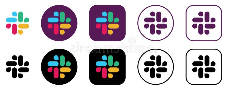 Slack Logos Stock Illustrations – 42 Slack Logos Stock Illustrations ...