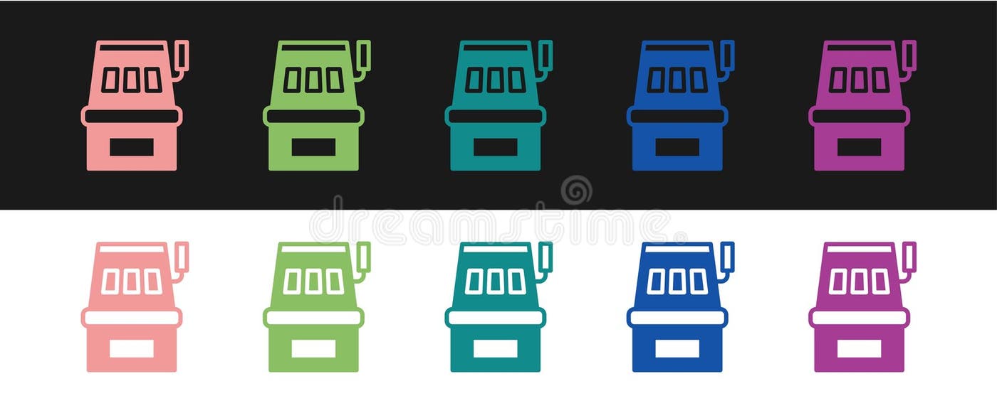 Slot Black White Stock Illustrations – 4,603 Slot Black White Stock ...
