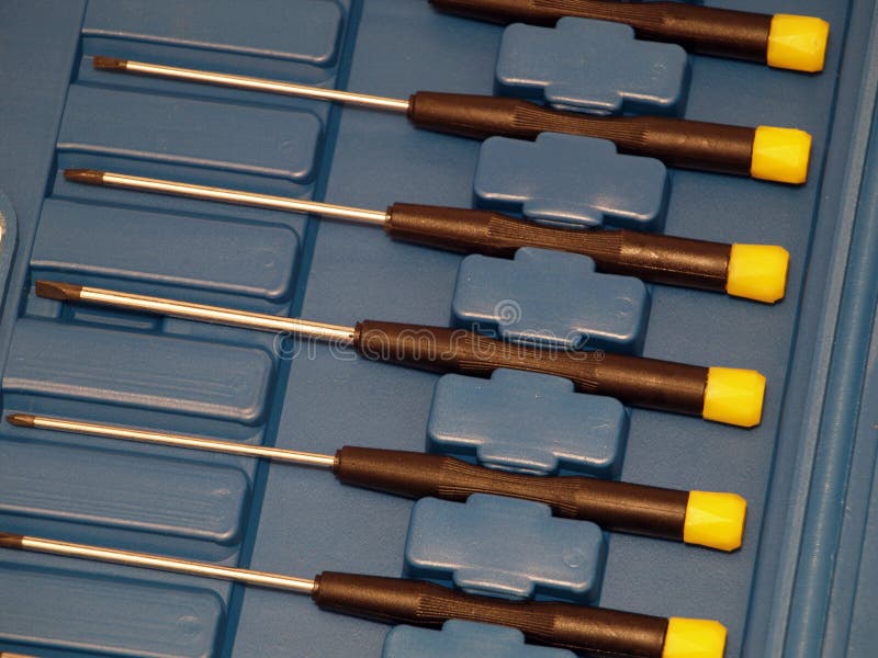 Set of small screwdrivers stock photo. Image of small - 3531386