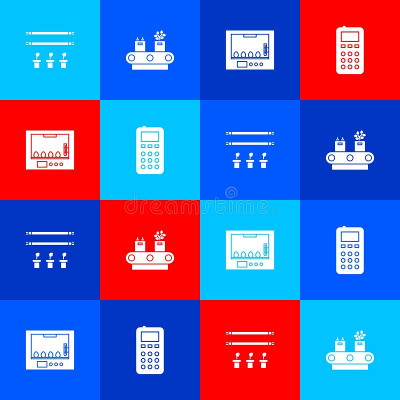 Set Smart Farm with Bulb and Plant, Conveyor Belt Box, Incubator for ...