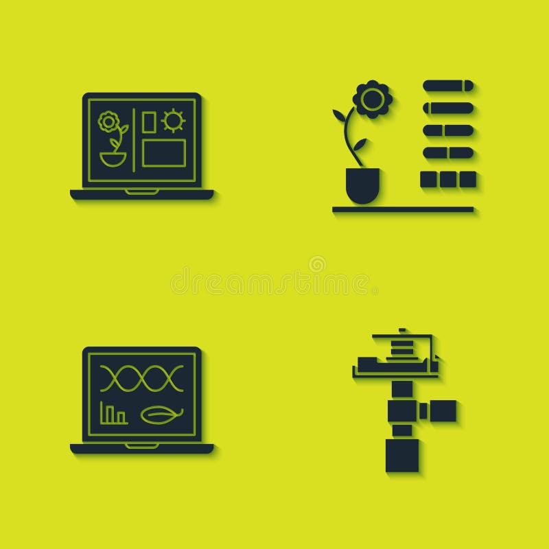 Set Smart Farming Technology, Automatic Irrigation Sprinklers, Genetic ...