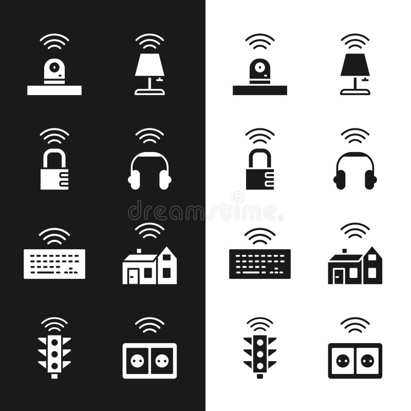 Set Smart Headphones, Safe Combination Lock, Security Camera, Table ...