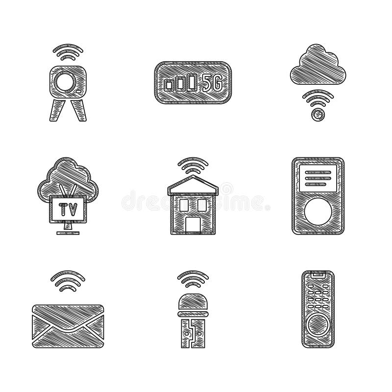 Smart Tv Usb Wireless Adapter Network Stock Illustrations – 140 Smart ...