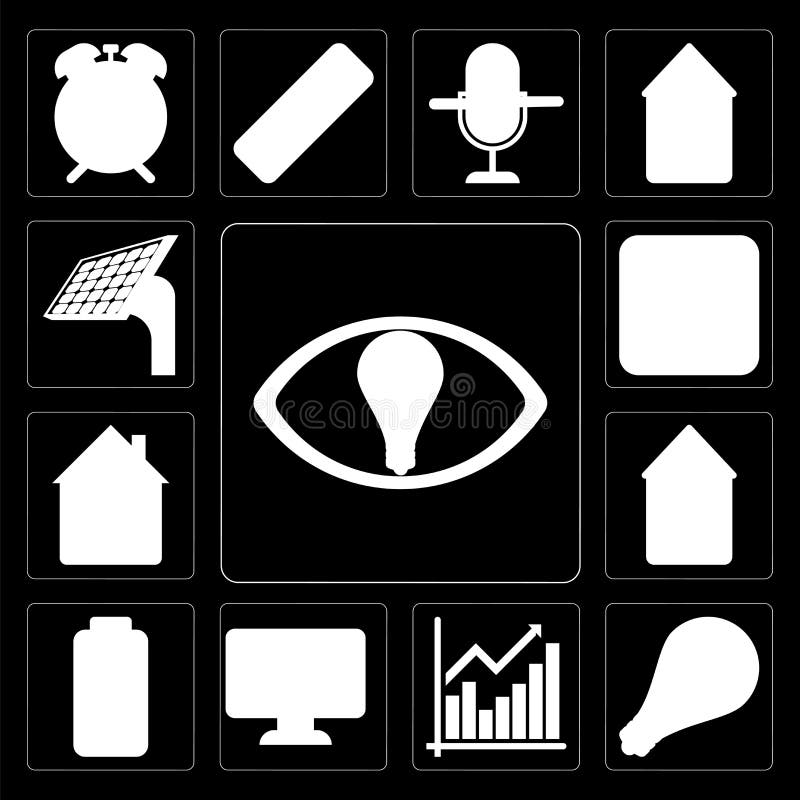 Smart Light Icon. Trendy Flat Vector Smart Light Icon on White B Stock ...