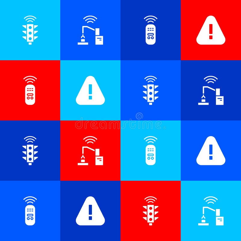 Set Smart Traffic Light, Robotic Robot Arm Hand Factory, Remote Control ...