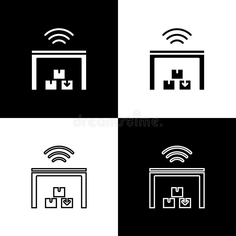 Smart Warehouse Management System App. Delivery Global Logistics ...