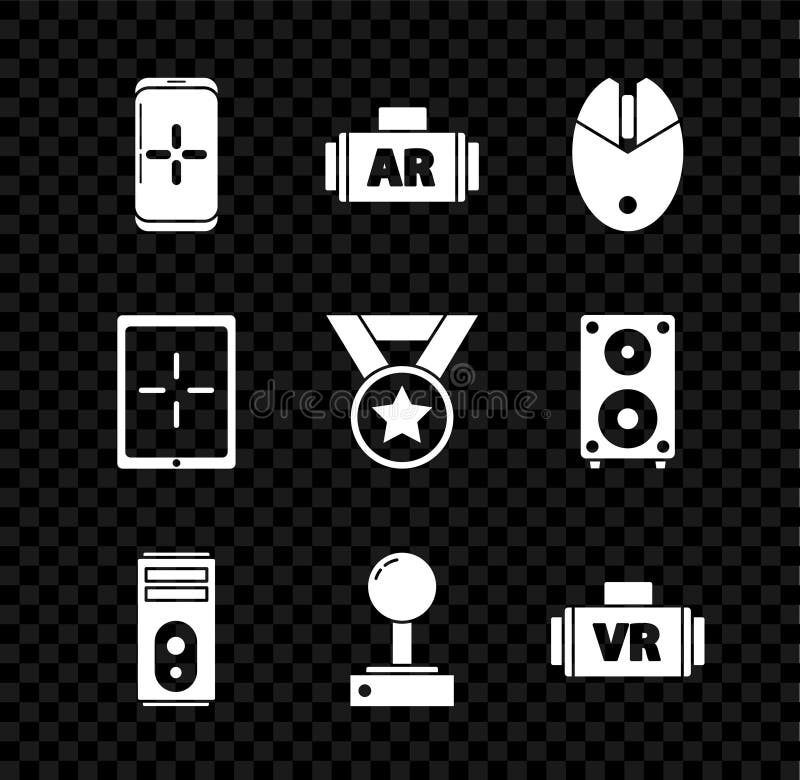 Set Smartphone and Playing in Game, Ar, Augmented Reality, Computer ...