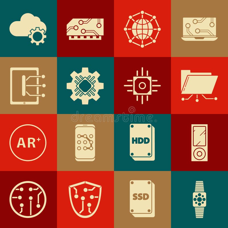 Set Smartwatch, Music Player, Folder and Lock, Global Technology or ...