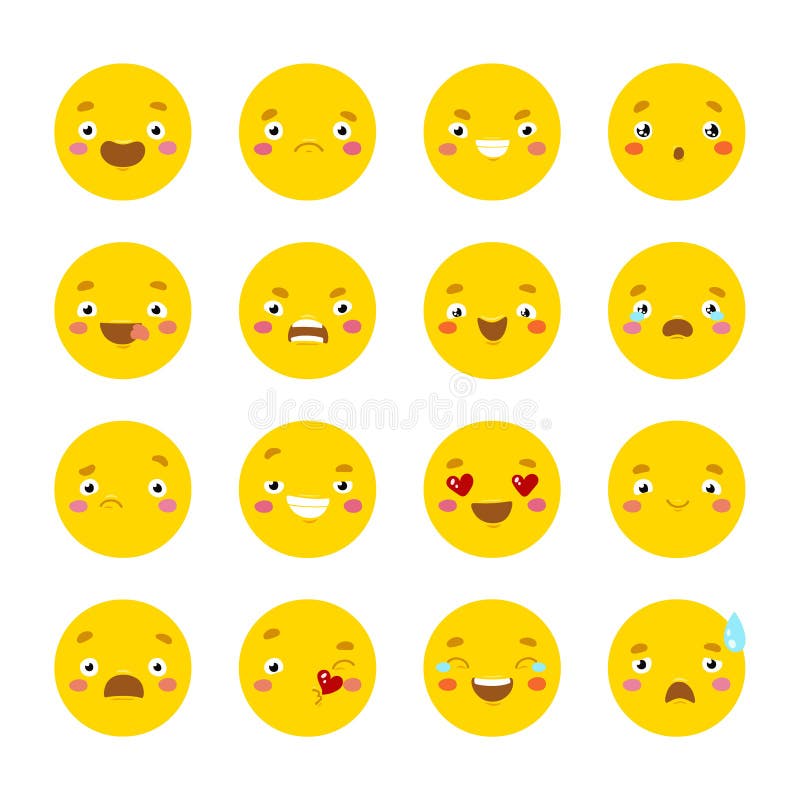 49 facial expression pack stock vector. Illustration of expression ... 49 facial expression pack stock vector. Illustration of expression ...