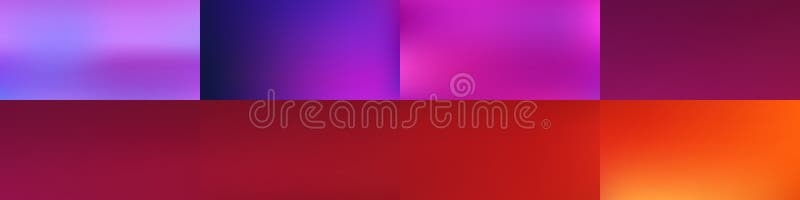 Set of Smooth Abstract Colorful Mesh Backgrounds Vector Design Stock ...