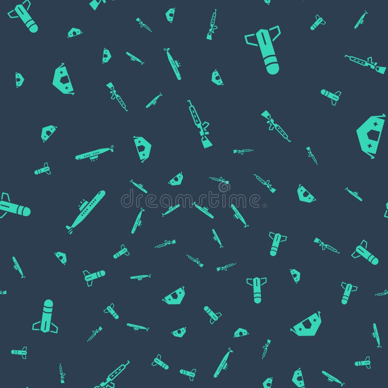 Set Sniper Rifle with Scope, Rocket, Submarine and Military Medical ...