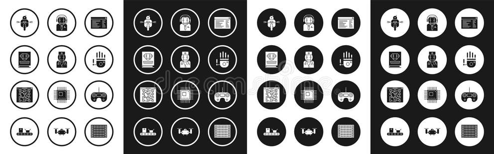 Set Software, Web Developer Programming Code, Robot Doctor, User Manual, Mechanical Robot Hand ...