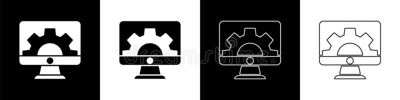 Coding Language Icon Black White Stock Illustrations – 553 Coding ...