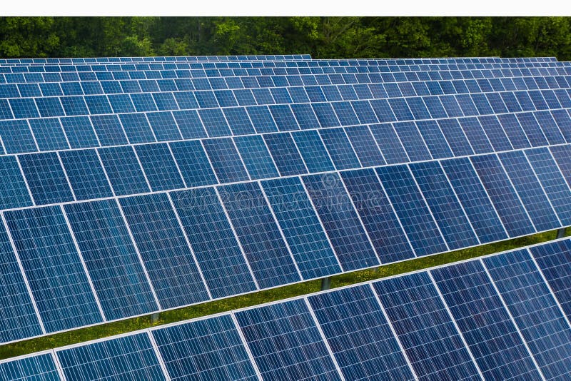 A set of solar panels. stock photo. Image of national - 214571822