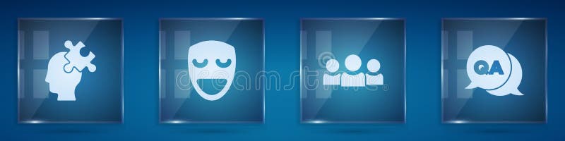 Set Solution To the Problem, Comedy Theatrical Mask, Users Group and ...