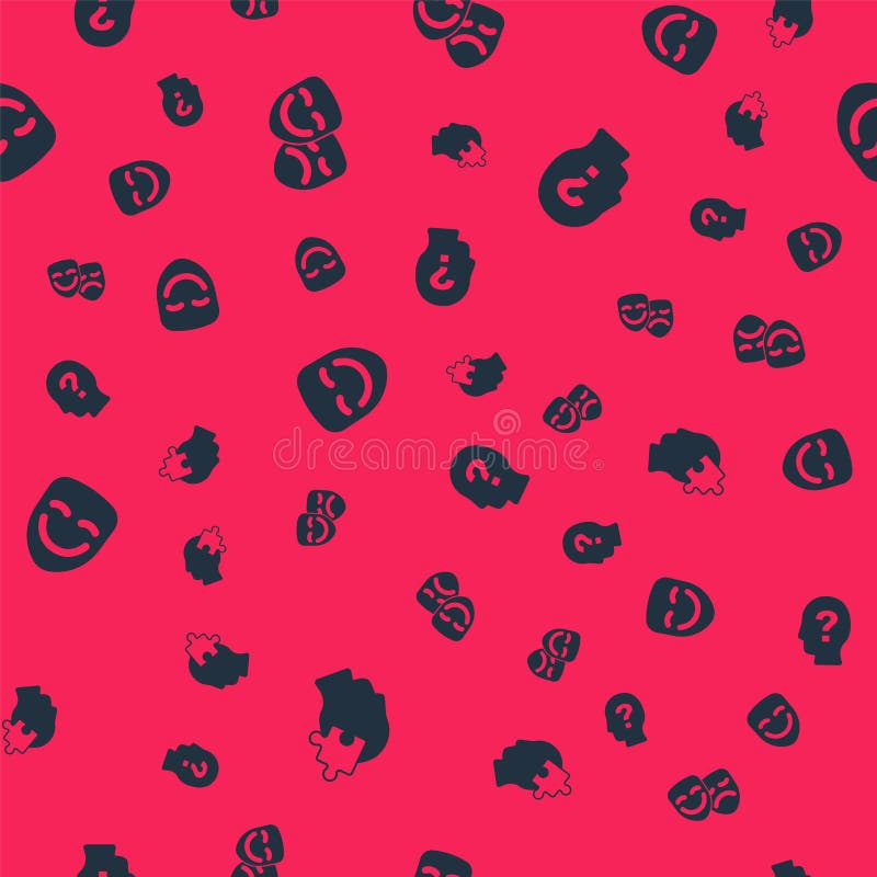 Set Solution To the Problem, Comedy and Tragedy Masks, Theatrical and ...