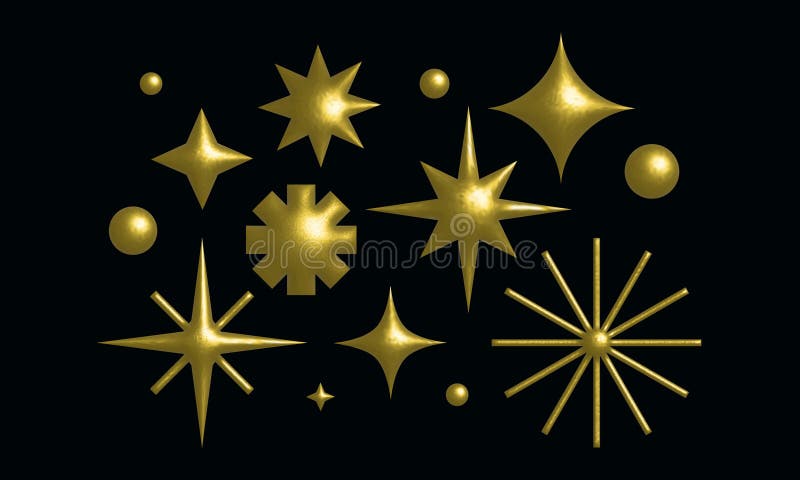 Y2k Star Logo Stock Illustrations 814 Y2k Star Logo Stock