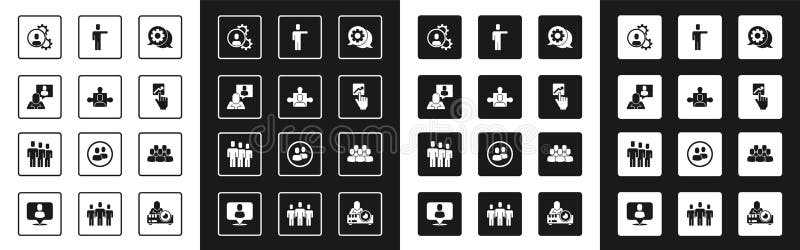 Project users icons stock vector. Illustration of symbol - 3222429