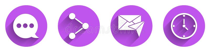 Chat Share Logo Template Design Vector Stock Vector - Illustration of ...