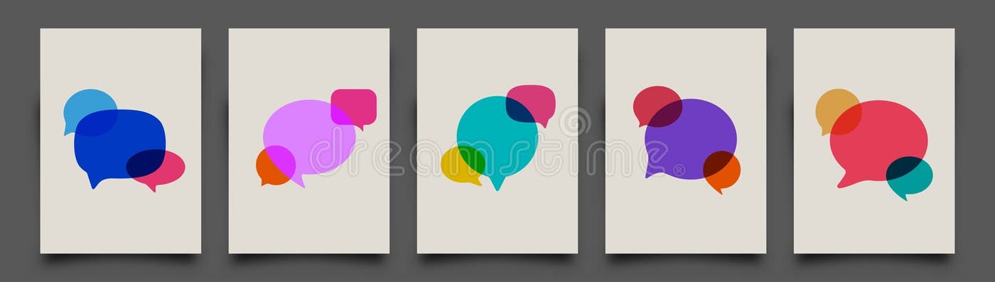 Communication Speech Balloon Vector Stock Illustrations – 70,370 ...