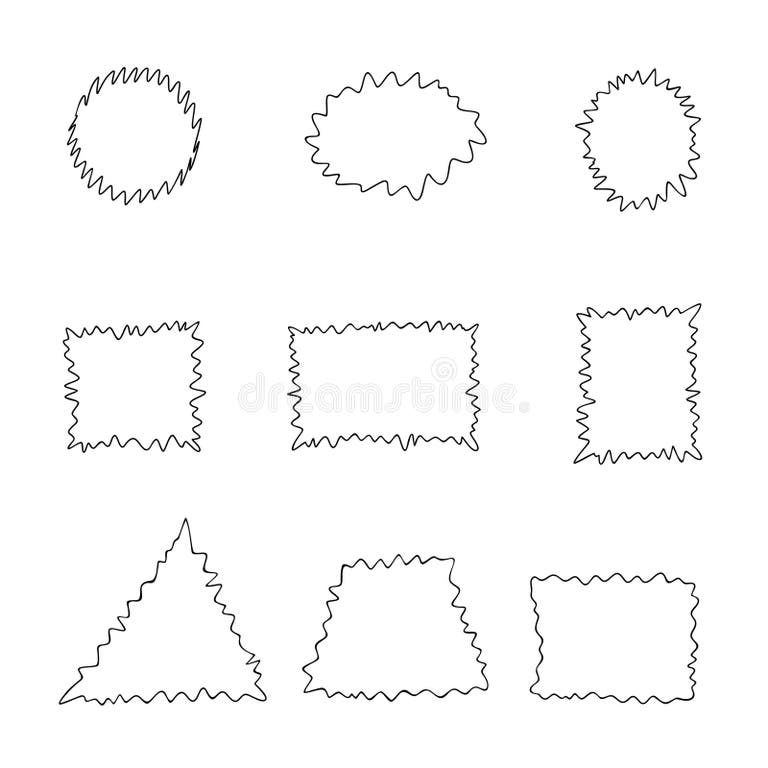 Black Marker Frames Stock Illustrations – 1,310 Black Marker Frames ...