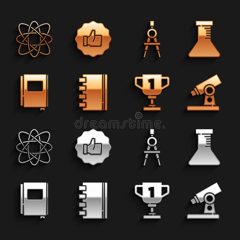 Microscope award trophy stock illustration. Illustration of experiment ...