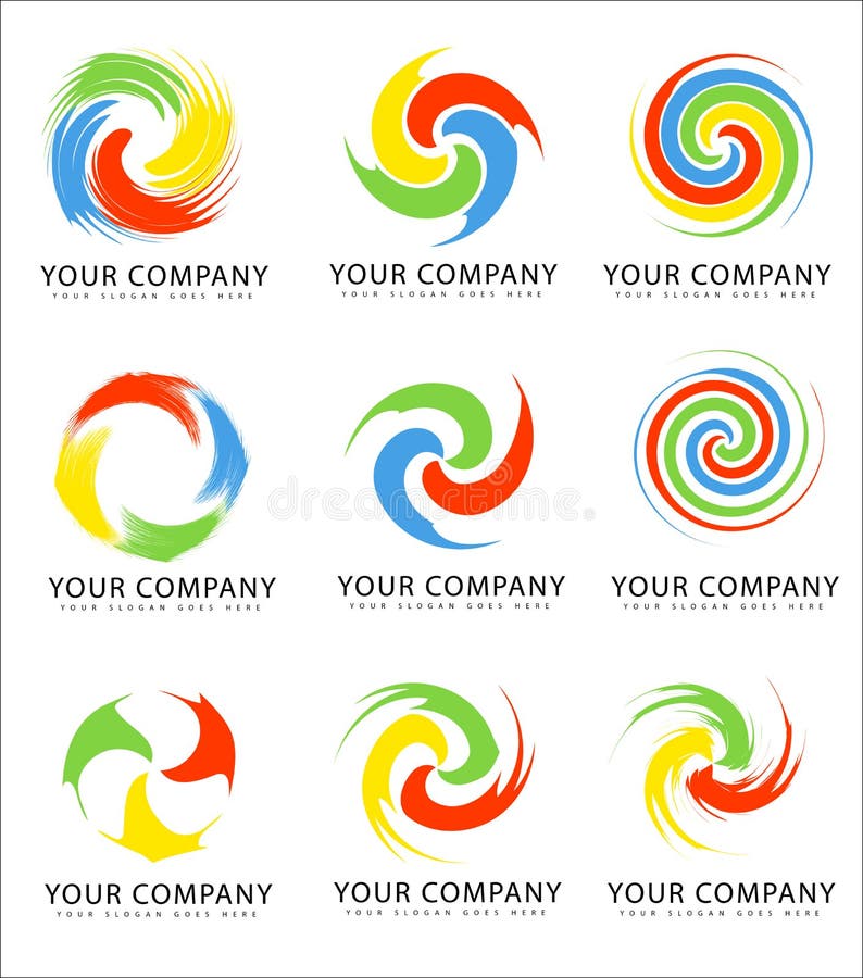 Swirl logo stock vector. Illustration of clip, artistic - 19323992