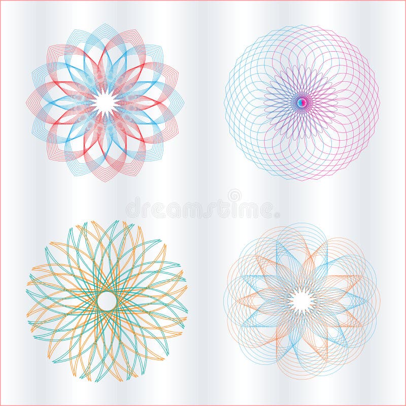 Spirograph Ring Stock Illustrations – 322 Spirograph Ring Stock ...