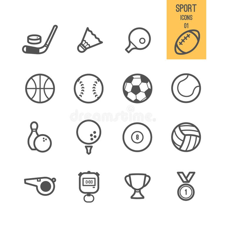 Sport Hobby Icon Set Stock Illustrations – 34,603 Sport Hobby Icon Set ...